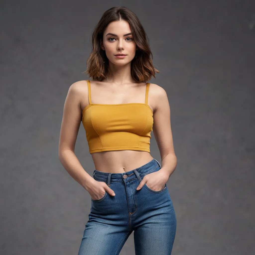 Discovering the Versatility of Mustard Yellow Crop Tops