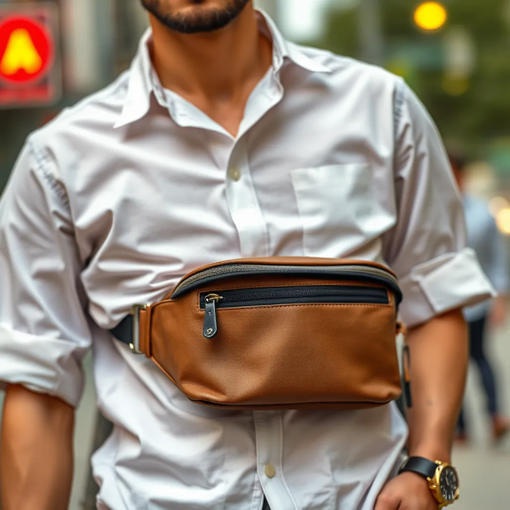 Exploring the Male Belt Bag: A Stylish Fusion of Function
