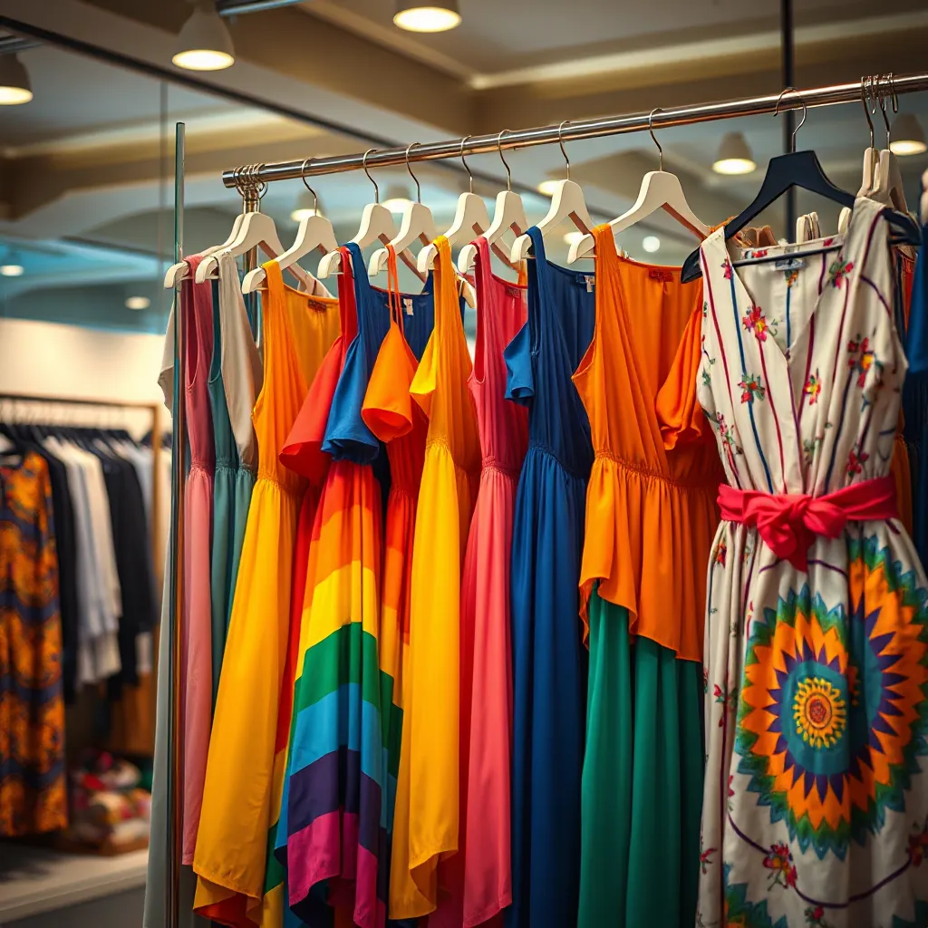 Exploring the World of Rainbow Casual Dresses