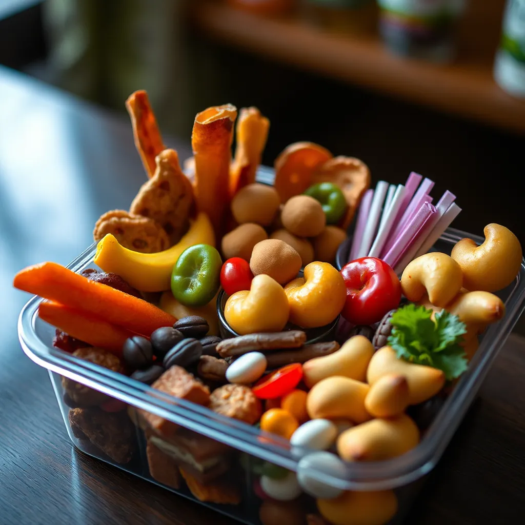 The Versatility of Divided Containers for Snacks