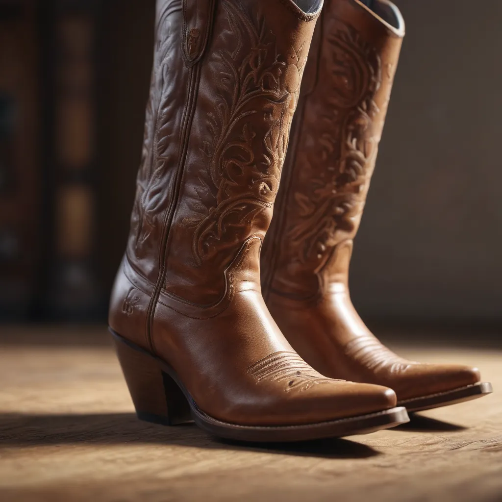 The Allure and Functionality of Stacked Heel Cowboy Boots